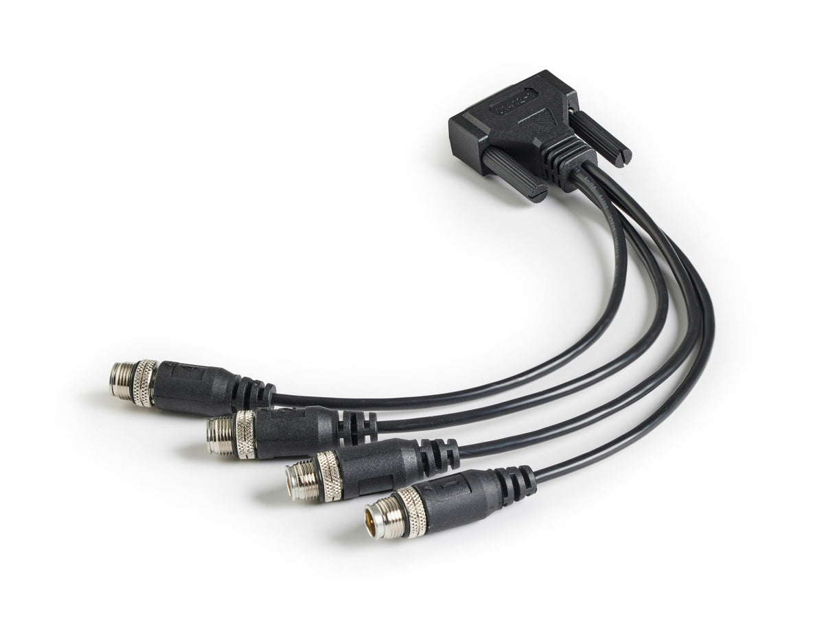 Kvaser Cable HD26-4xM12 Splitter 30 cm — Phytools