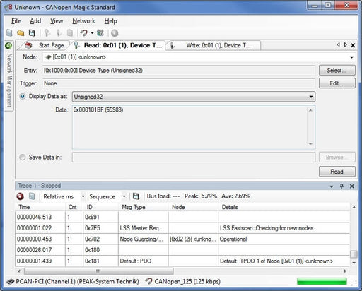 CANopen Software — Phytools