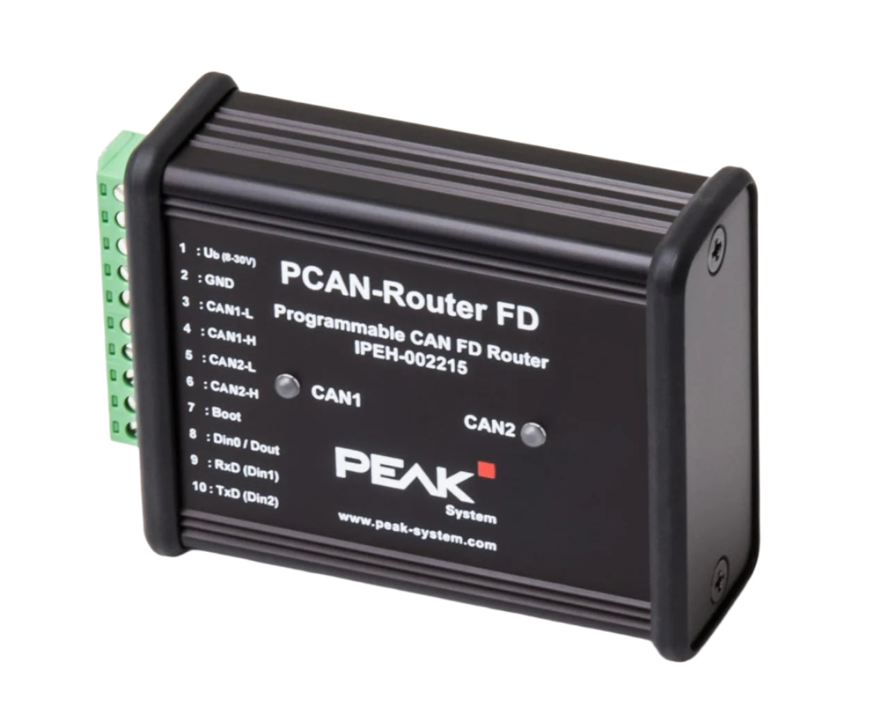 PCAN Router FD w/ Phoenix - IPEH-002215 | Phytools